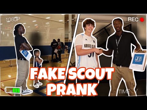 Fake College Basketball Scout Prank! - YouTube