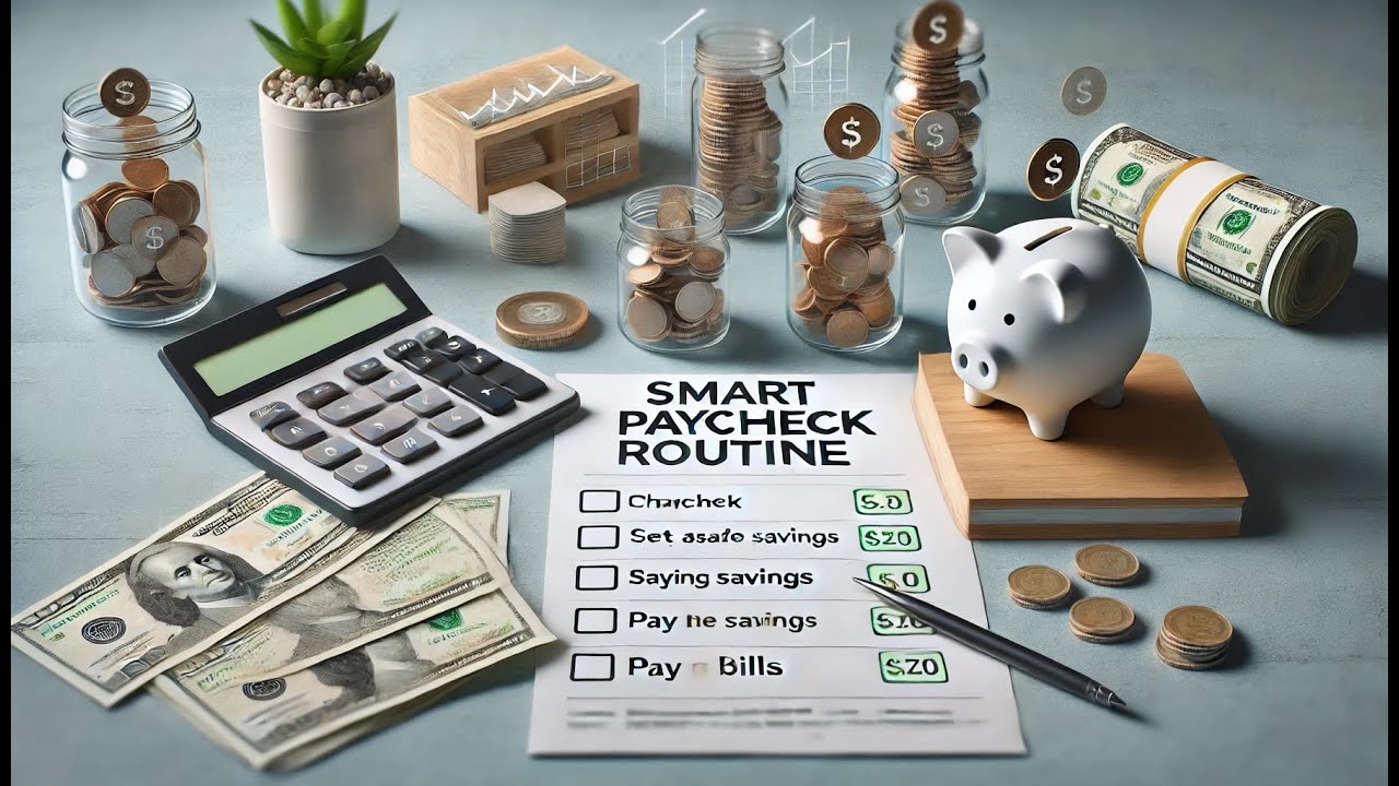 Smart Paycheck Routine: What to Do Every Time You Get Paid - YouTube
