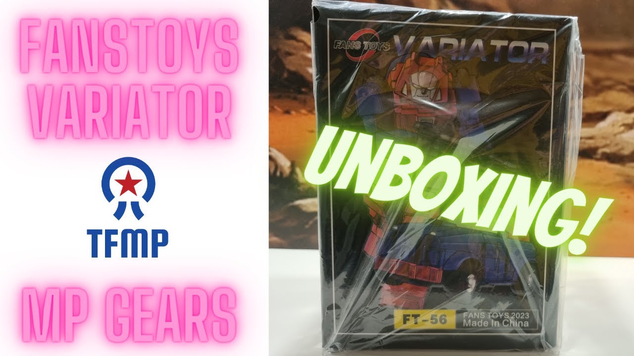 FansToys FT-56 Variator - Transformers Masterpiece Gears - Unboxing ...