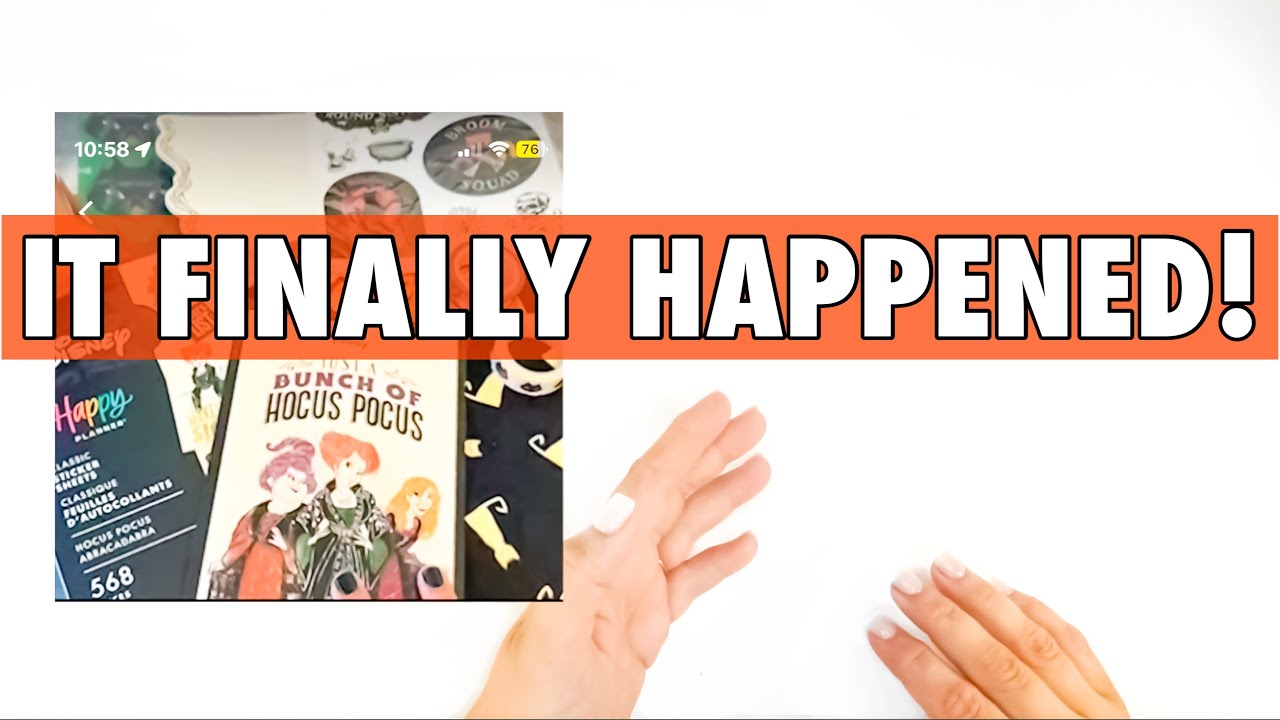 Spooky NEW RELEASES!? | Planner Babe Reacts to 2023 Hocus Pocus Be ...