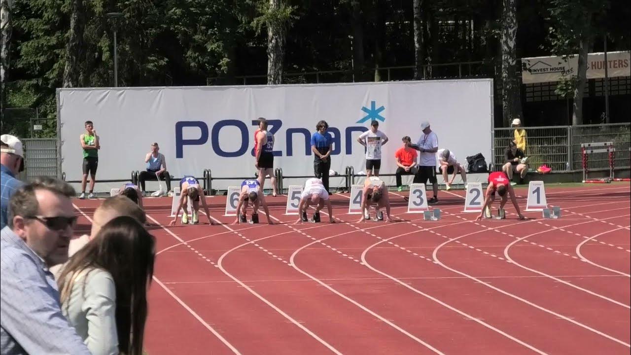 100m M bieg 4 - Poznań 20230604 - YouTube