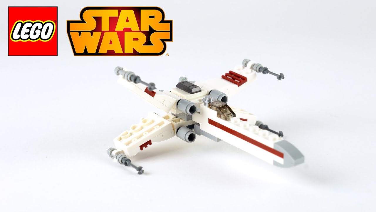 LEGO 30654 Star Wars – X-wing Starfighter – Speed Building - YouTube