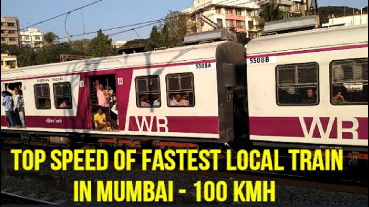 India’s Fastest Local Train in Mumbai – Top Speeds 100-130 KMPH | Built ...