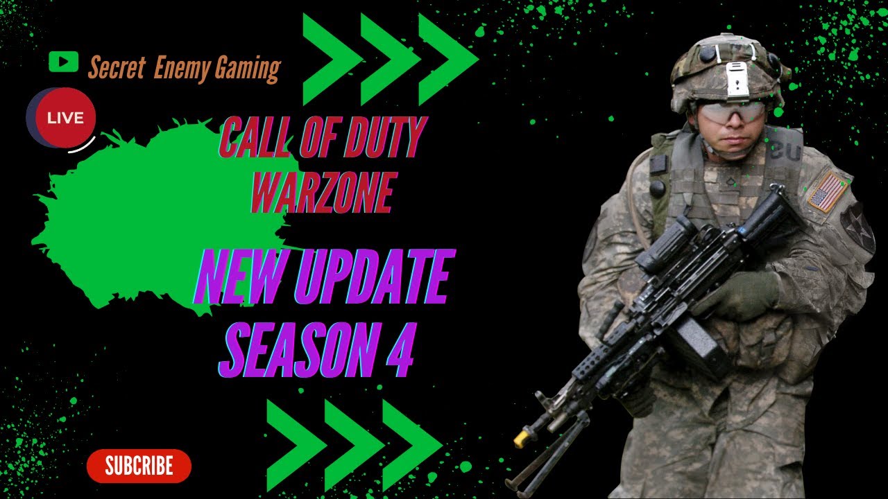 CALL OF DUTY WAREZONE SEASON 4 (NEW UPDATE) ** LIVE STREAMING ** PLAYSTATION 5 - YouTube