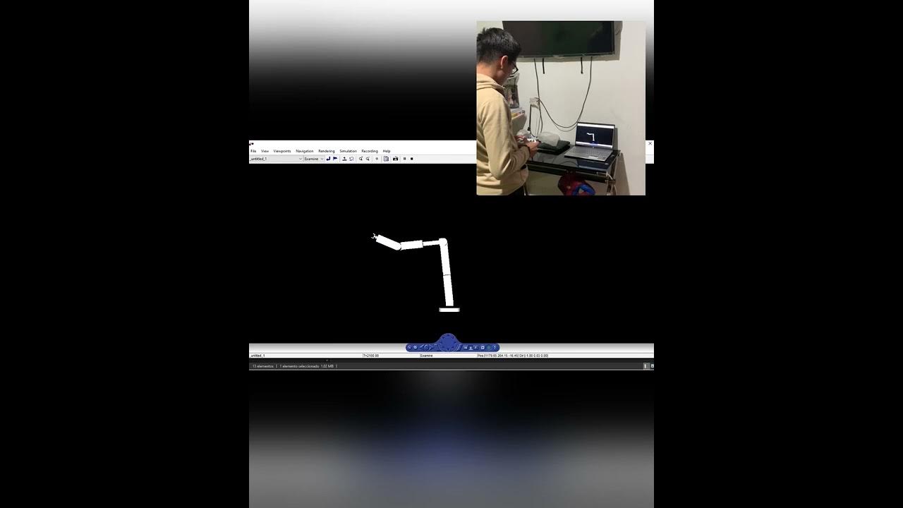 Proyecto Final -- Autómatas Industriales -- Control físico para robot de 6gdl - YouTube