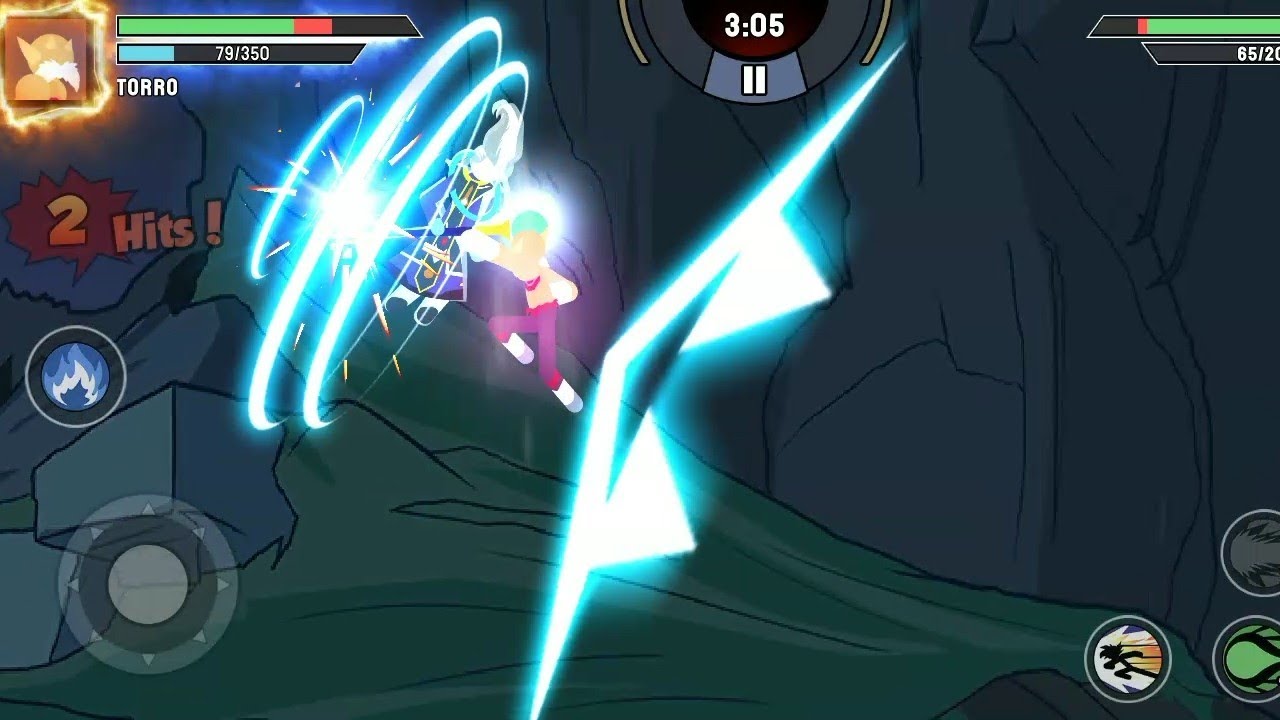 Torro vs Whis - Stickman Warriors Super Dragon Shadow Fight - YouTube
