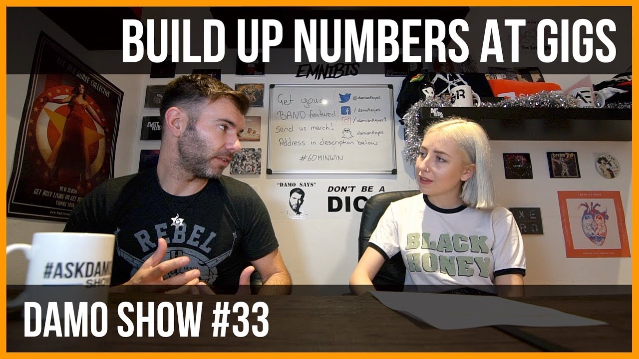 HOW TO BUILD UP NUMBERS AT GIGS - YouTube