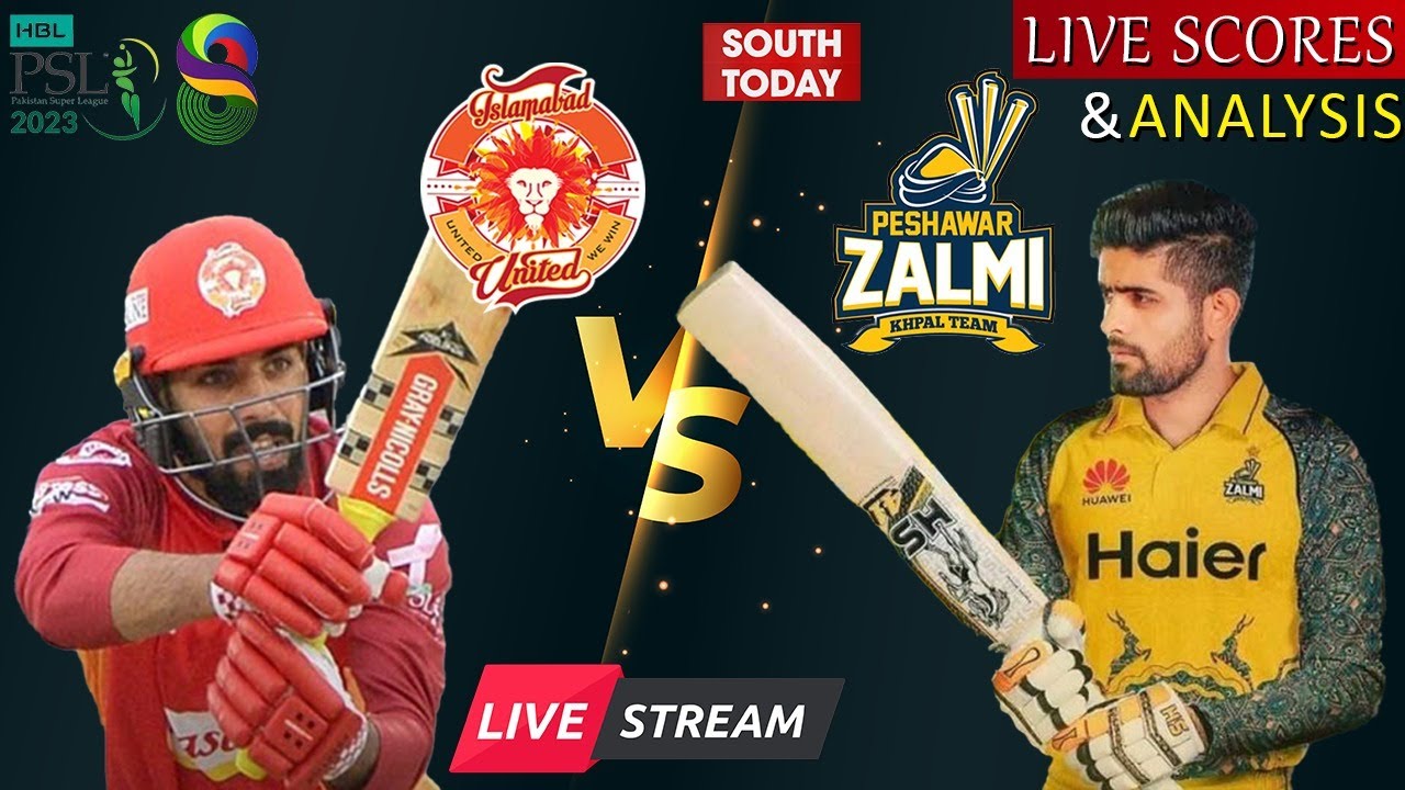 🔴Live: PSL 8 | Peshawar Zalmi vs Islamabad United | Match Today |PSL ...