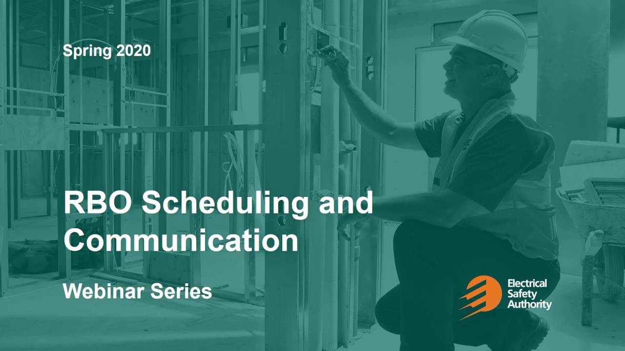 Risk-based oversight (RBO) webinar: Scheduling and Communication - YouTube