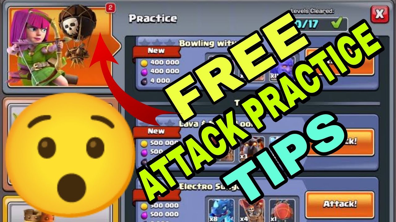 How to practice Clash of Clans Attacks | How to practice Clash of Clans ...