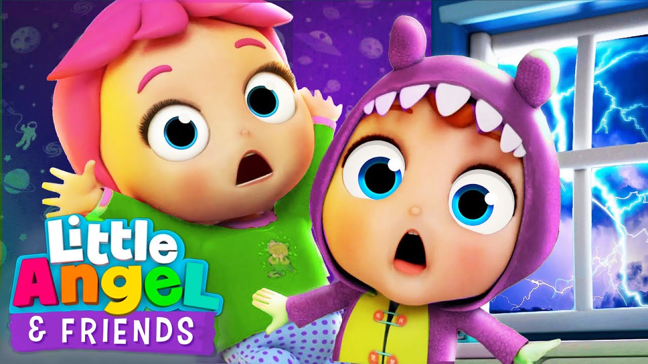 Storm Storm Go Away | Little Angel And Friends Kid Songs - YouTube