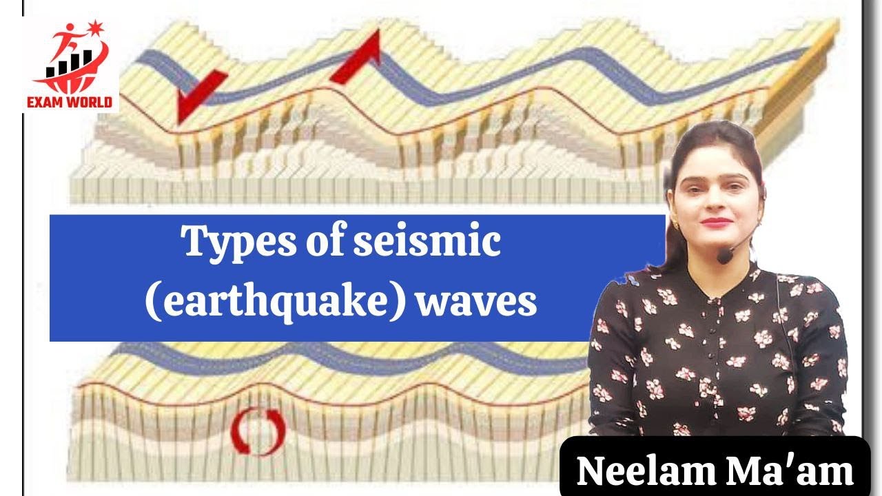 Types of seismic (earthquake) waves | speed & destructive energies # ...
