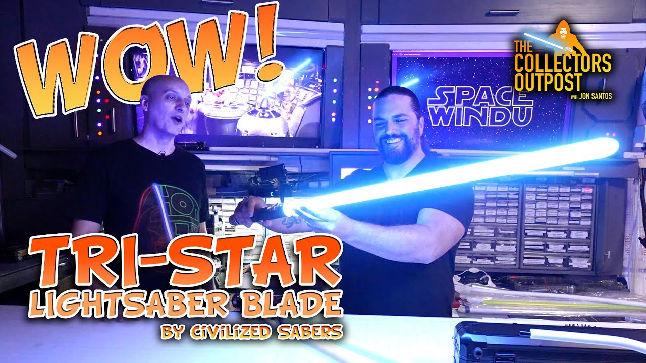 Tri-Star Blade! The BEST & BRIGHTEST Lightsaber blade by Civilized ...