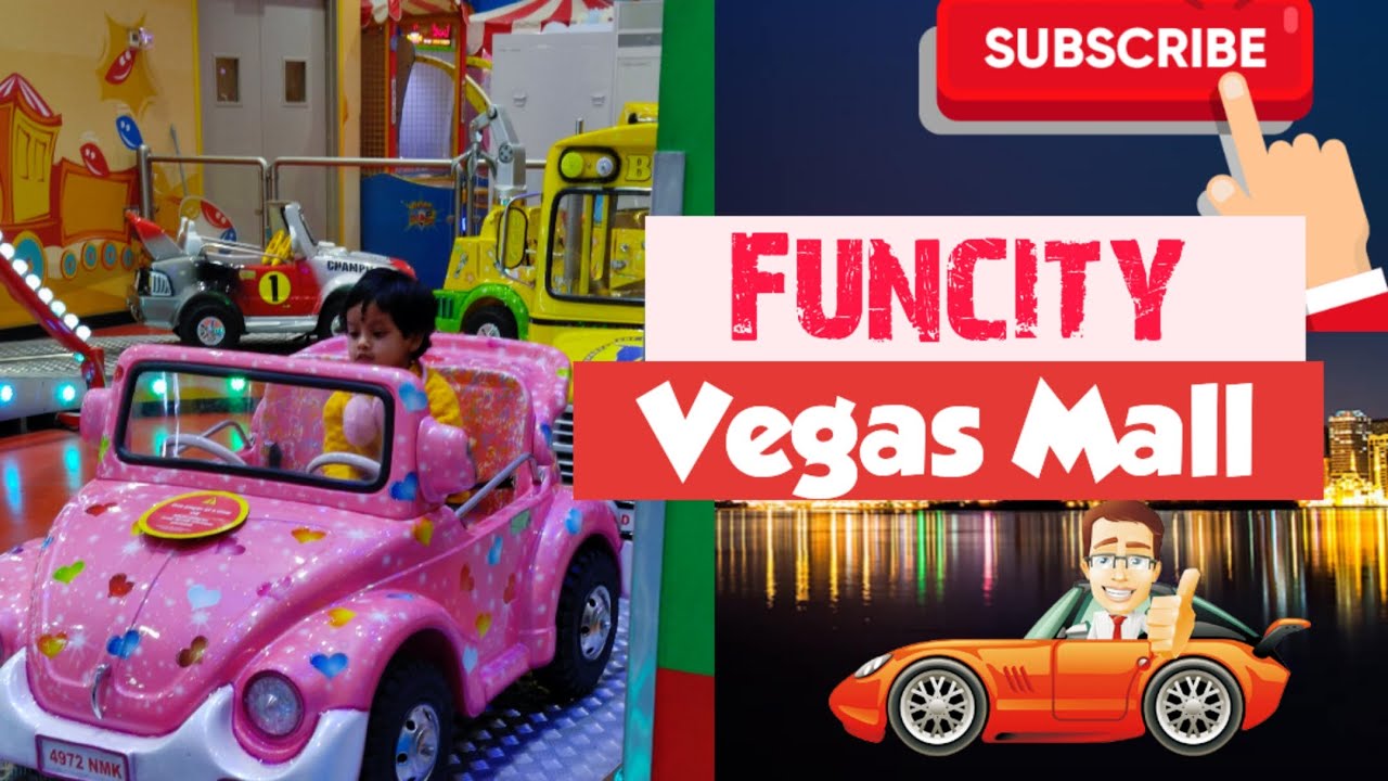 Full Fun in Funcity || Vegas Mall || Toy-train || Full Enjoy || Dharvi ...