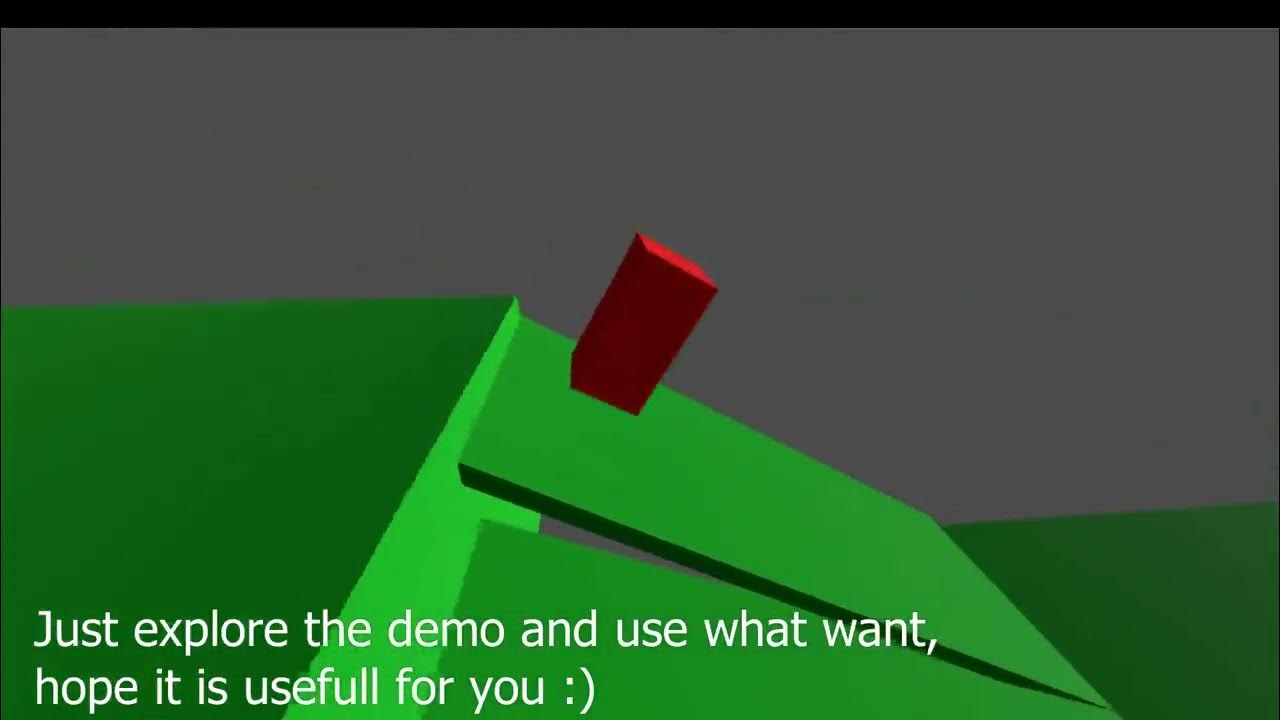 Godot 4.2 Demo/tutorial Smooth movement & slide DOWNLOAD - YouTube