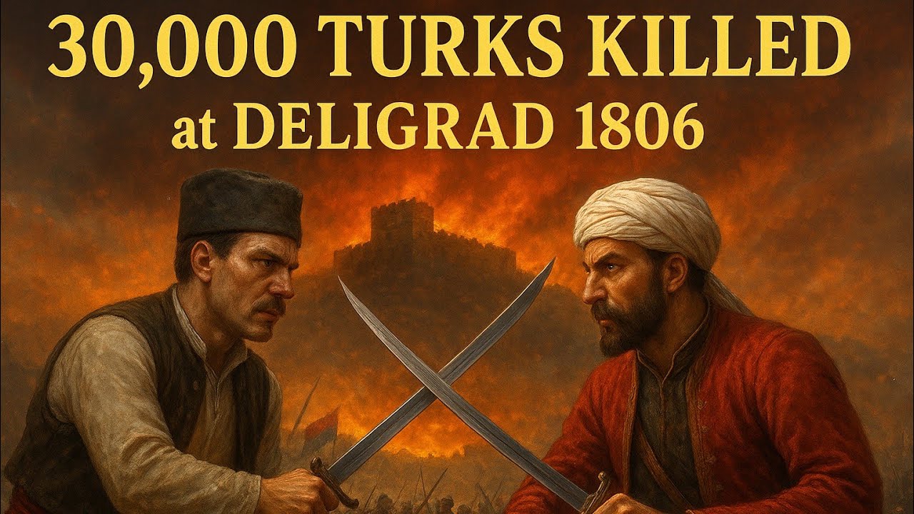 🔥⚔️ Over 30,000 Turks KILLED at Deligrad 1806 | Serbia’s Epic Victory ...