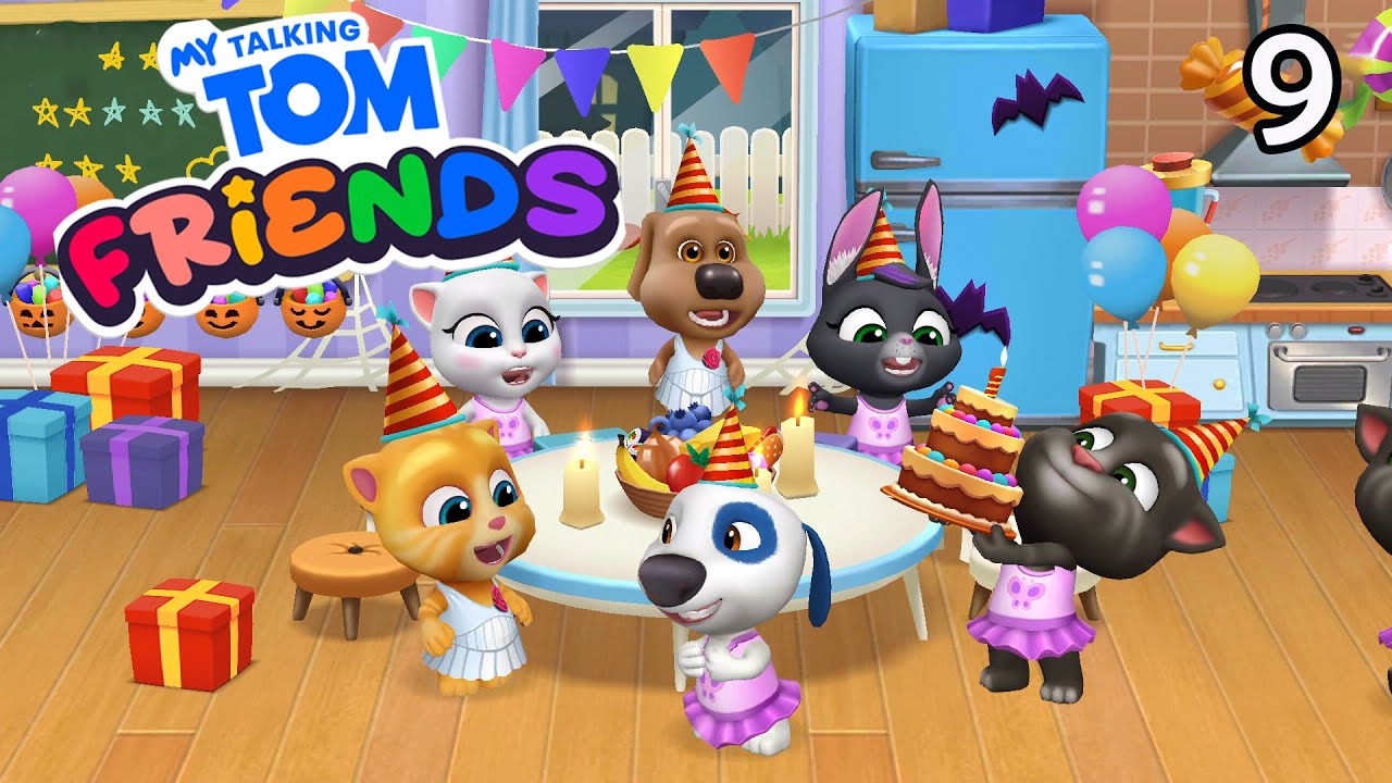 My Talking Tom Friends Gameplay Part - 9 (FHD) Full Screen - YouTube