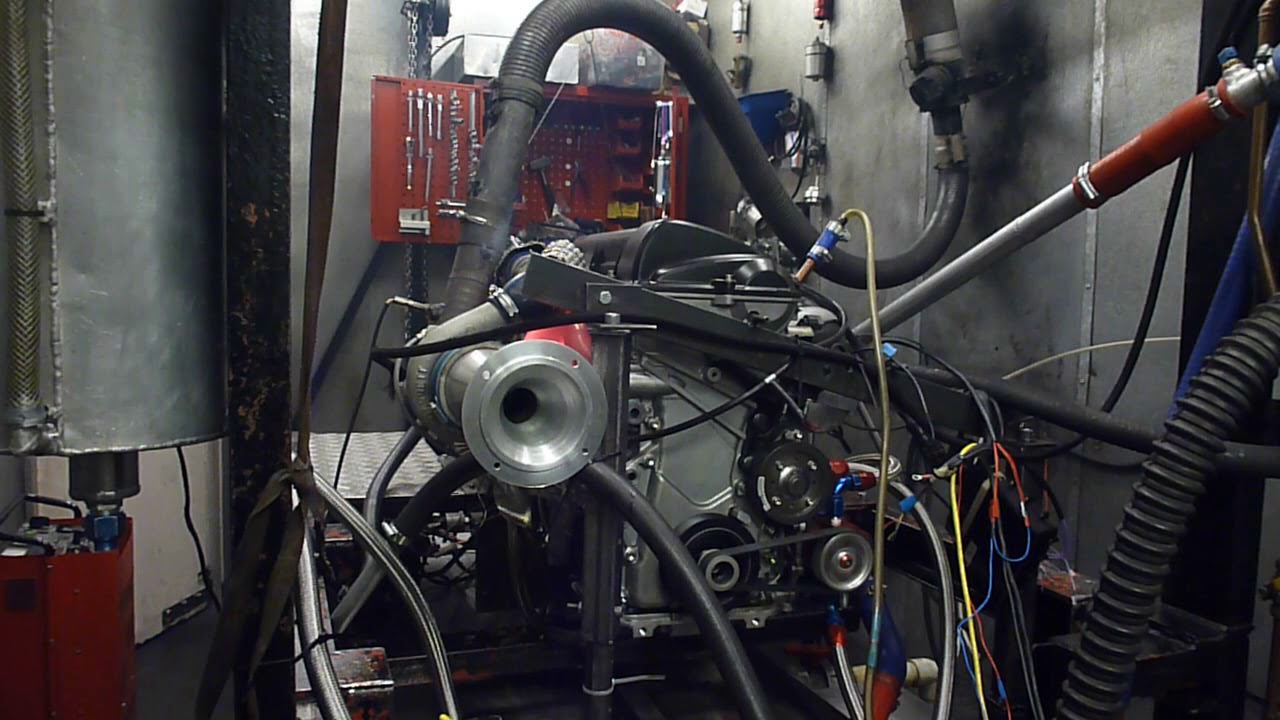 TOYOTA 2ZZ TURBO LMP2 ENGINE GLOWING RED - YouTube