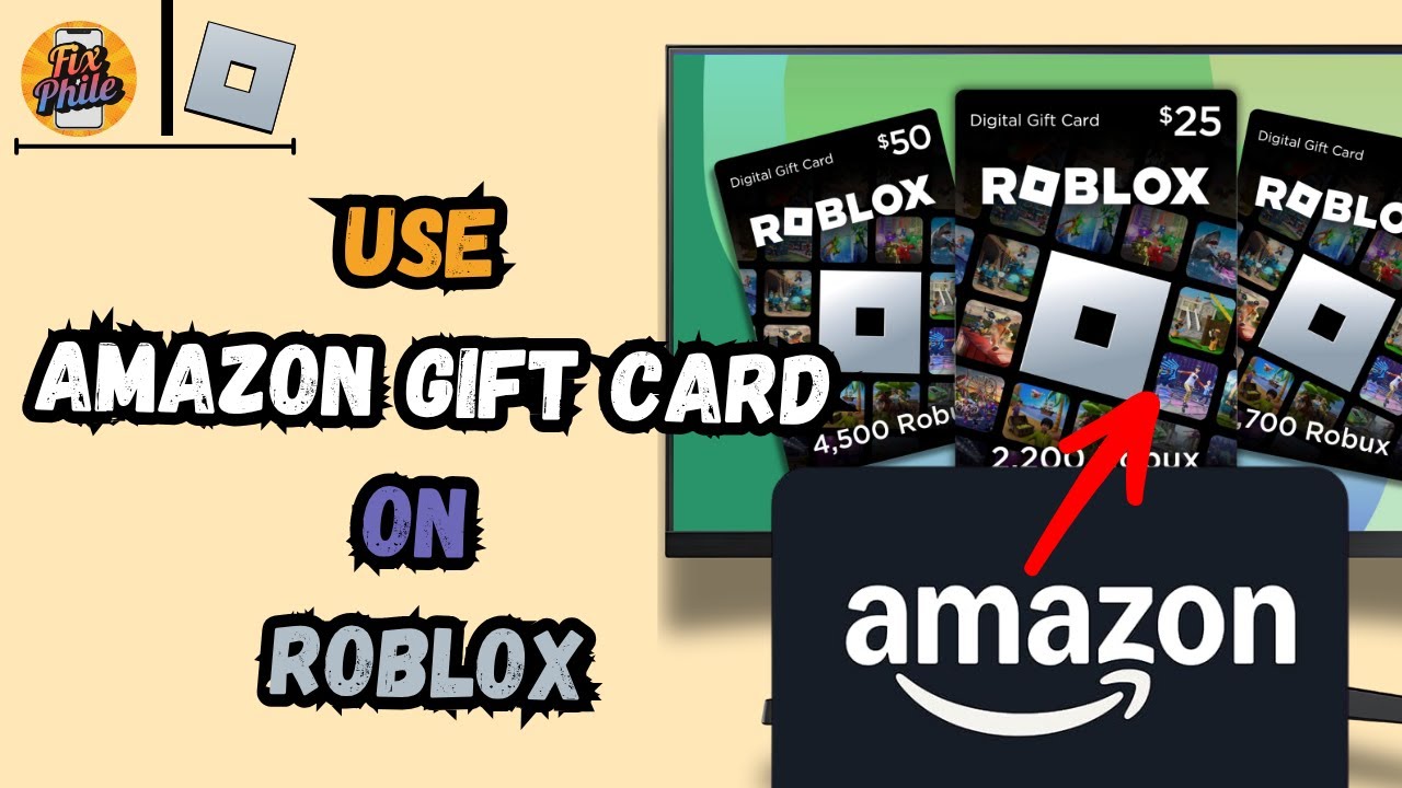 Redeem Amazon Gift Card on Roblox | Get Robux Fast! - YouTube