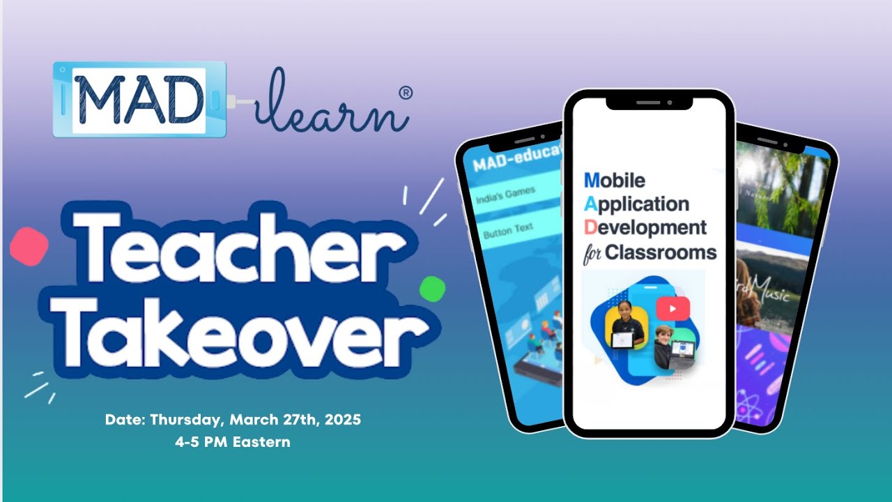 MAD-learn Teacher Takeover 2025 - YouTube