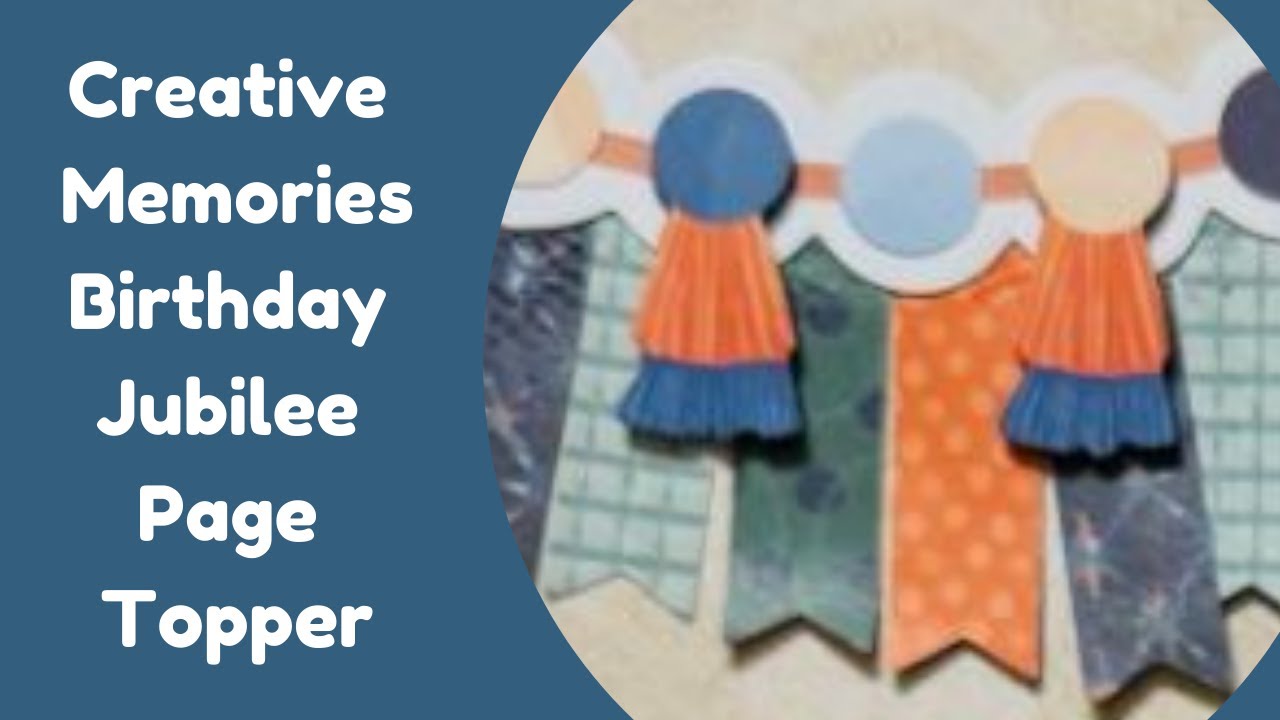 Creative Memories Banner Border Maker Cartridge Scrapbook Page Topper ...