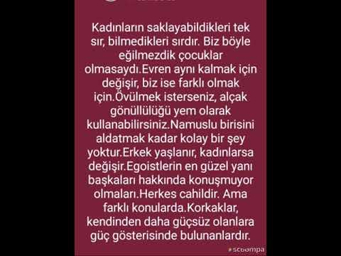 ANLAMLI DERİN SÖZLER