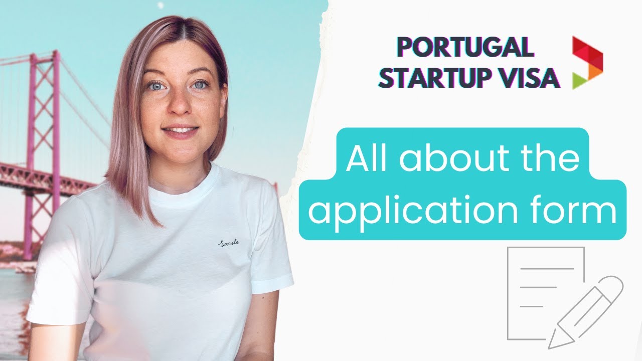 Filling out the application form for Portugal StartUp visa program in ...