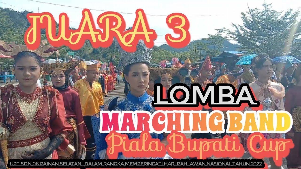Juara 3 Lomba Marching Band Tingkat SD Se Kabupaten Pesisir Selatan ...