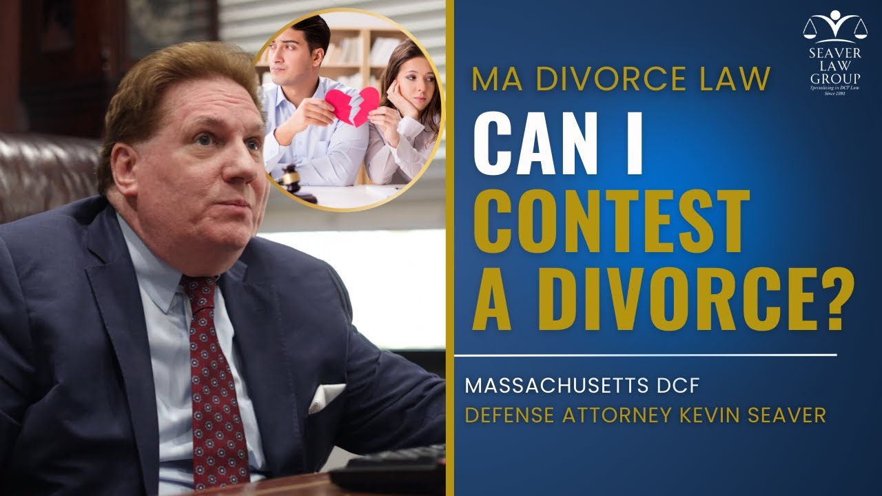 Can I Contest To A Divorce? | Massachusetts Divorce Law - YouTube