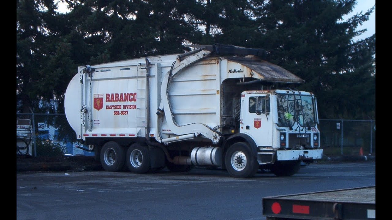 Rabanco Mack McNeilus Front Loader Garbage Truck #203 - CRIME STOPPERS ...