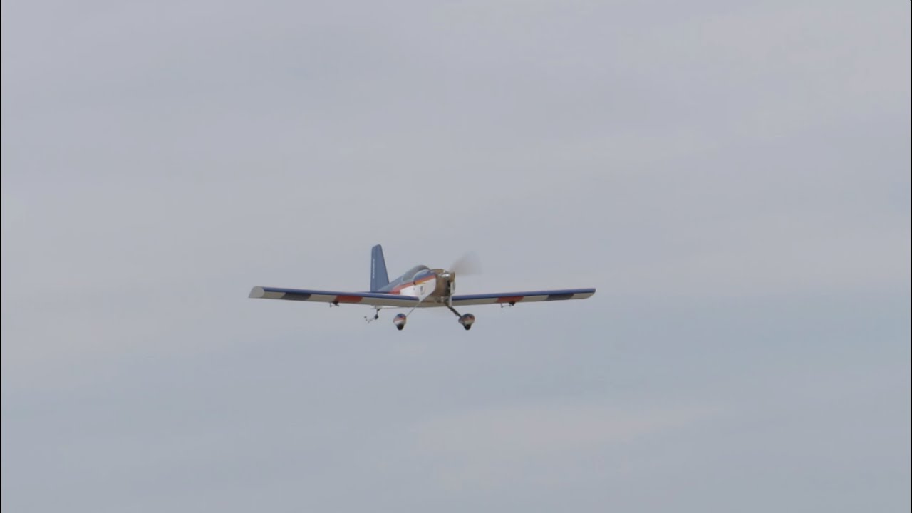 Escapade 61 with DLE 20cc engine - YouTube