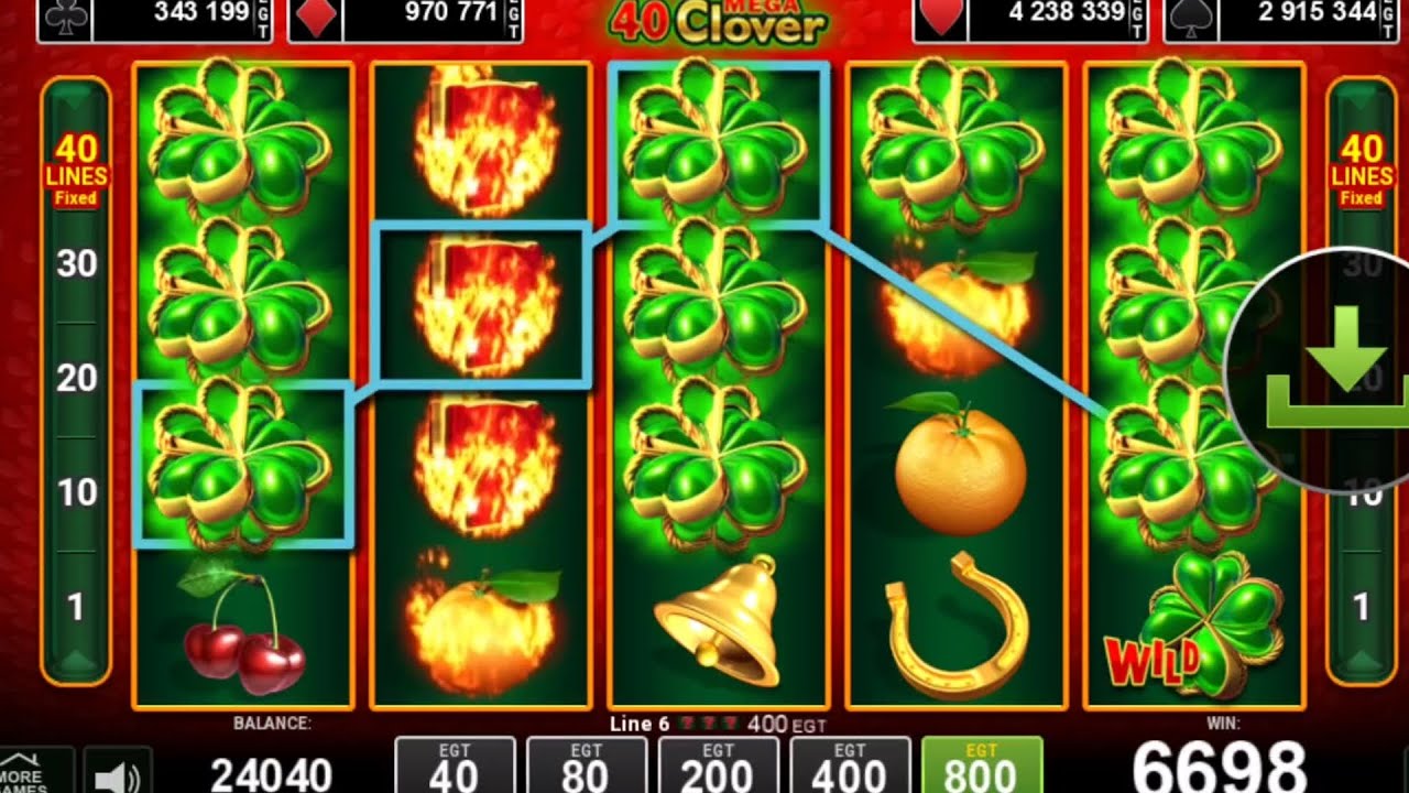 40 Mega Clover-Egt-Big Wins-🍀🍀🍀 - YouTube