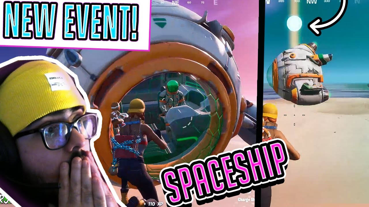 Secret Spaceship Event!! Fortnite Chapter 2 Season 3!(NEW EVENT) - YouTube