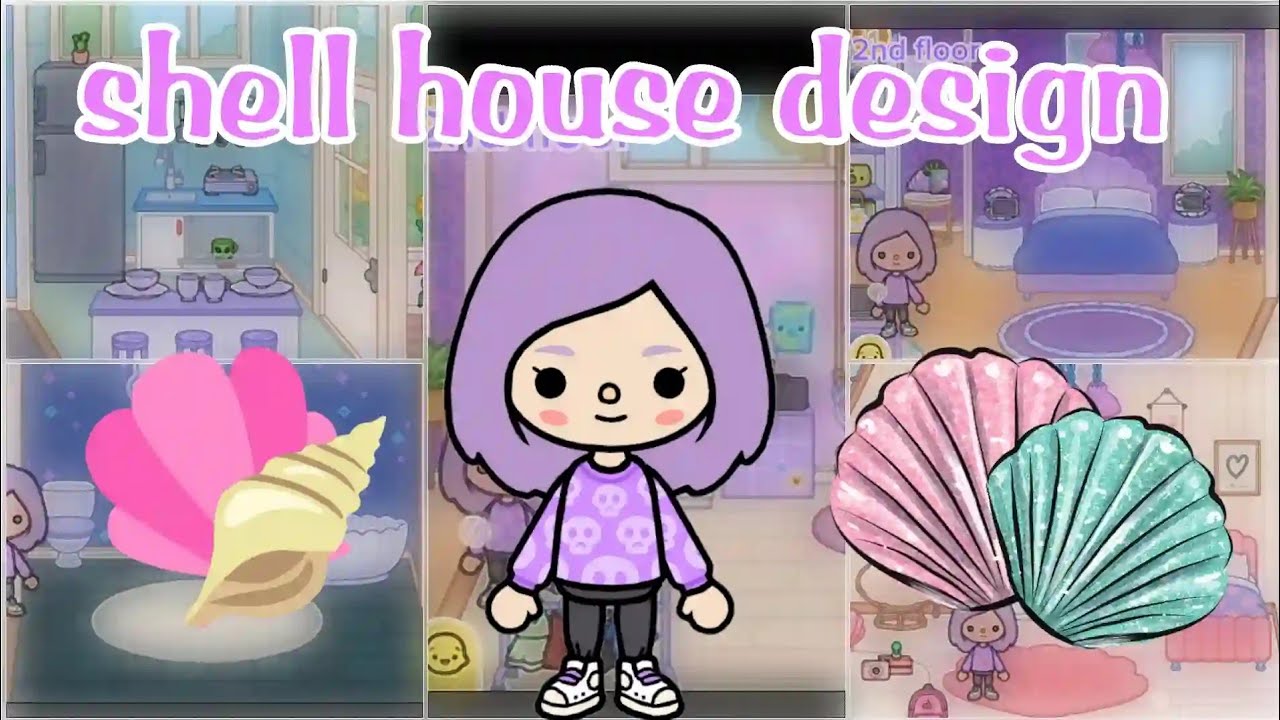 Big family shell house || Toca life world || Me Aha Anna - YouTube