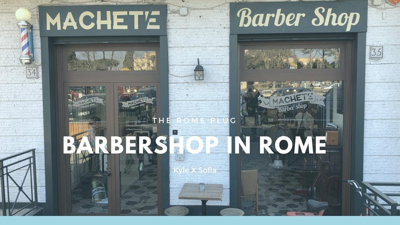 Barbershop in ROME - YouTube