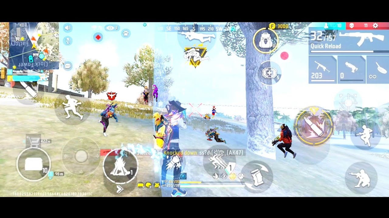 ff new season br rank grandmaster gameplay push || ff 2025 - YouTube