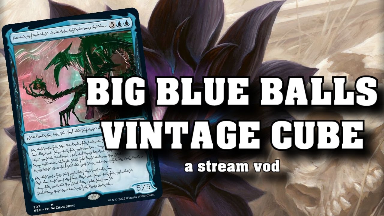 Vintage Cube, with the BEST BEARD in esports entertainment - an MTG ...