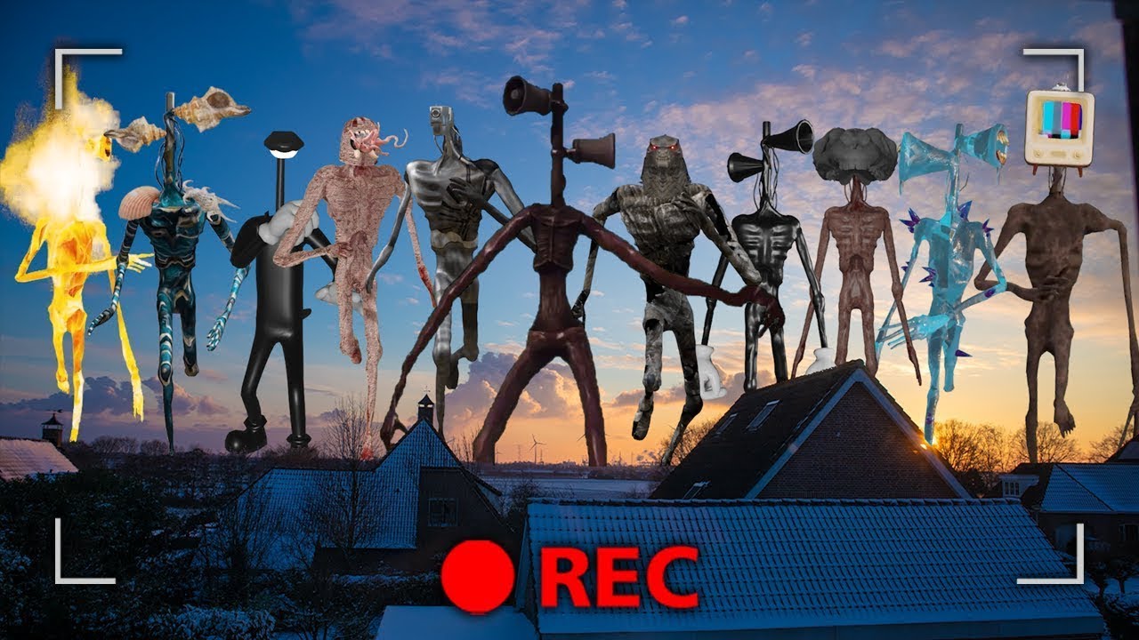 🔴LIVE: ALL Siren Head CREATURES on CAMERA..! - YouTube