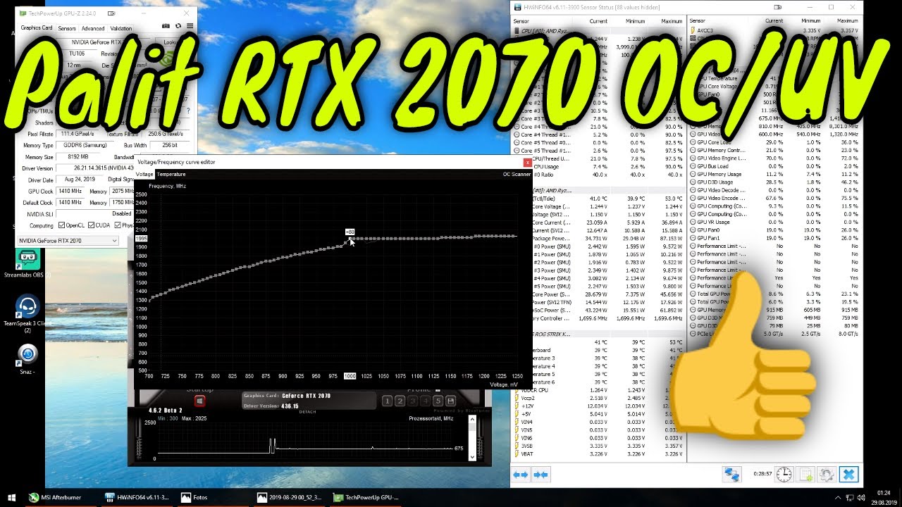 Tutorial/Guide | Palit GeForce RTX 2070 Super JetStream | Overclocking ...