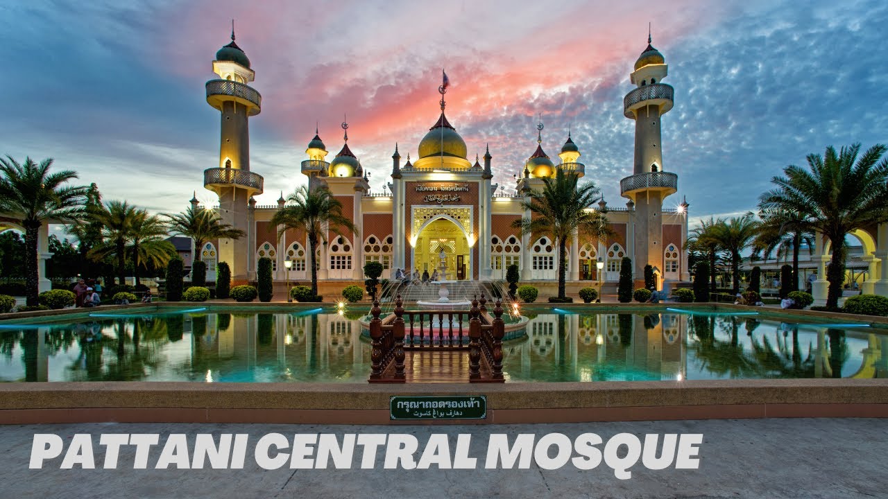 PATTANI CENTRAL MOSQUE THAILAND BY DRONE - MOSQUE IN THAILAND - DREAM ...