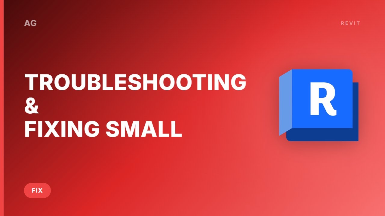 Troubleshooting and Fixing Small Modeling Errors in Revit - YouTube