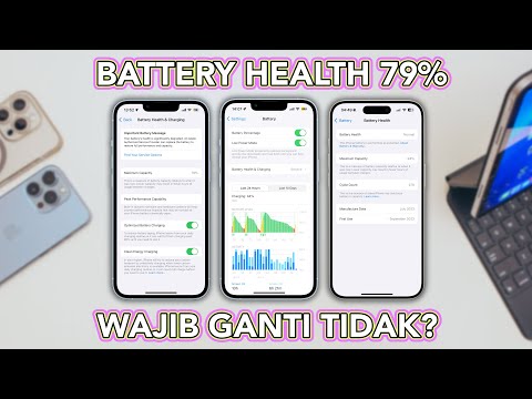 Battery Health iPhone Sudah 79% Wajib Ganti atau Tidak Perlu? Nonton Supaya Paham !!!