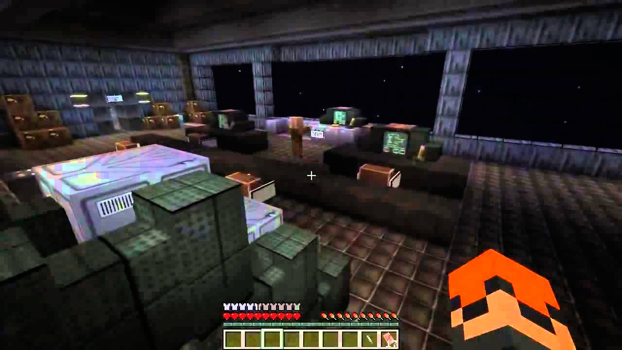 Minecraft Horror Map ALIEN ISOLATION! - YouTube