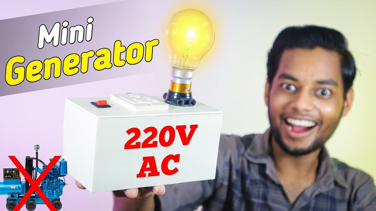 Expert Tips: Creating a Powerful 220v Mini Generator at Home - YouTube