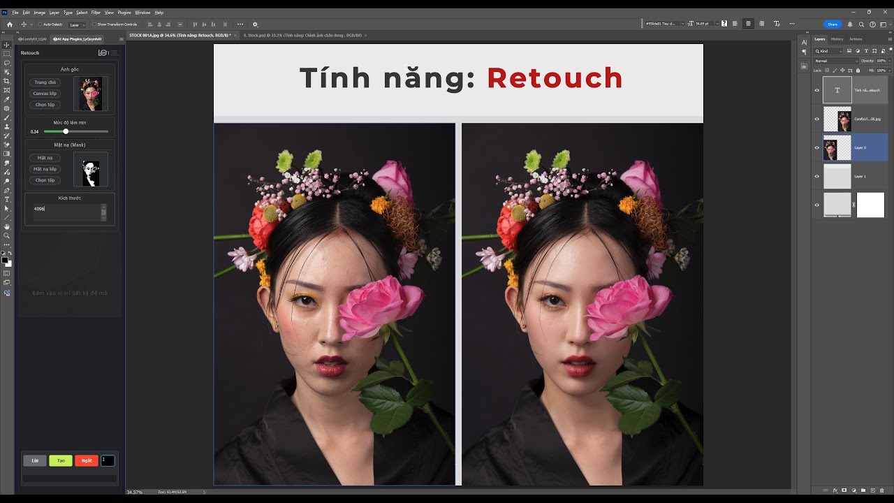 Retouch - AI Plugin for Photoshop - YouTube