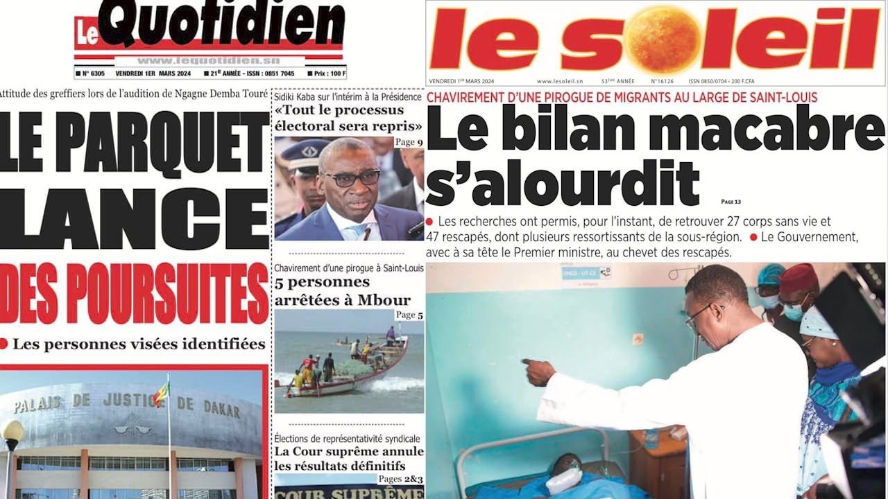 Revue De Presse Wolof Zik Fm Du Jeudi 07 Mars 2024 Au Sénégal Youtube