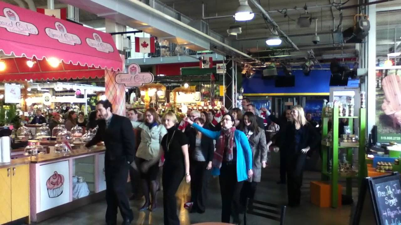 Canadian / Ontario Bar Association Flash Mob London, Ontario - Covent ...