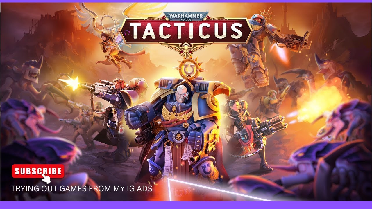 Warhammer 40,000: Tacticus Gameplay Walkthrough | Turn based Tactical ...