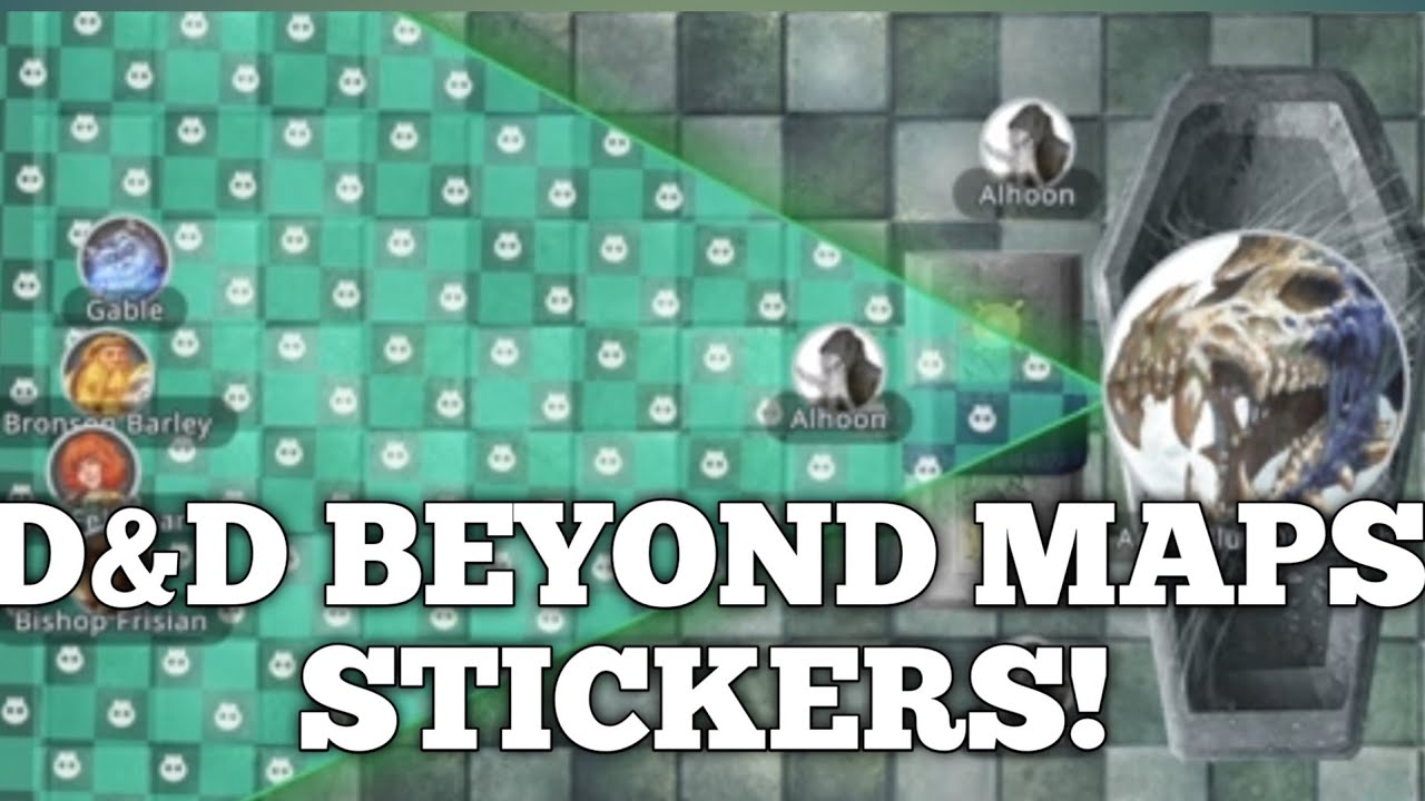 D&D Beyond Maps Update! Stickers and Pre-Populated Maps?! | Nerd ...