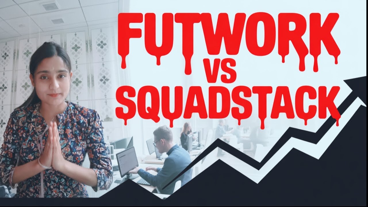 Part time and full time jobs in squadstack and futwork | All details in one video | work from ...